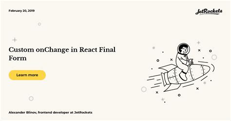 Custom Onchange Handlers In React Final Form Enhancing