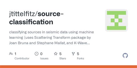 Github Jtittelfitz Source Classification Classifying Sources In Seismic Data Using Machine