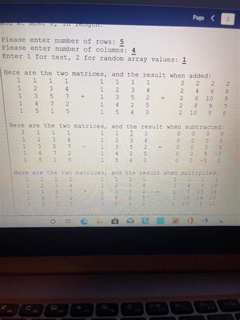 Solved I Have My Output Printing Vertically But How Do I
