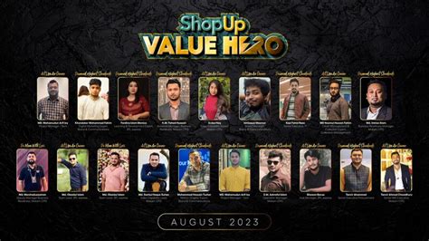 Tanvir Ahmed Chowdhury On Linkedin Shopup Valuehero Actlikeanowner