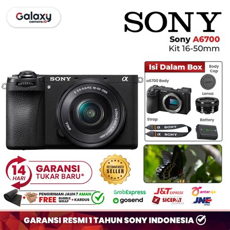 Jual Sony A6700 Kit 16 50mm Camera Mirrorless A 6700 16 50mm Garansi