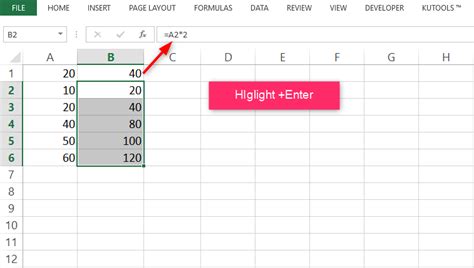 Excel Apply Formula To The Entire Column Without Dragging