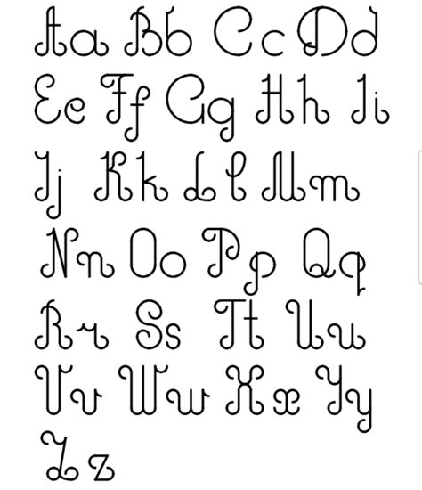 английский алфавит красивым шрифтом Школьные Знания Com