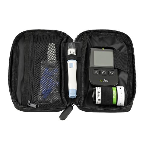adia Diabetes Set: Blutzuckermessgerät inklusive Teststreifen für ...
