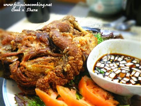 Crispy Pata Cook N Share World Cuisines