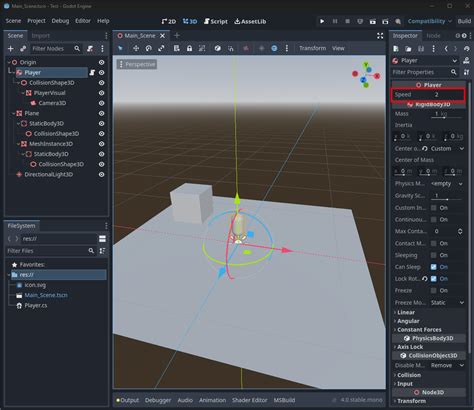 Script Variables Not Showing Up In Inspector R GodotCSharp
