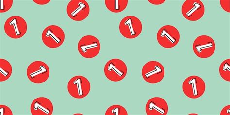 Premium Vector Number The Pattern Seamless Pattern A Pattern Of