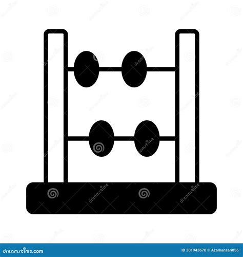 Primary Counting Education Amazing Vector Of Abacus Mathematical Calculating Frame Stock