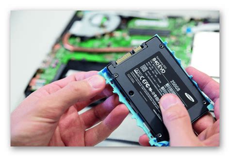 Замена жесткого диска на ноутбуке на SSD