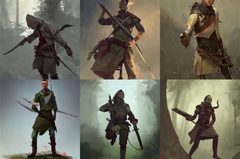 Medieval Assassin Art