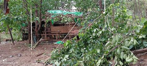 Dvb မိုခါမုန်တိုင်းကြောင့် ချင်းကာကွယ်ရေးတပ် အရှို နောက်တန်းဌာနချုပ