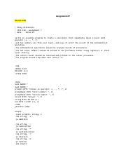Assembly Program Calculator For Basic Math Operations Course Hero