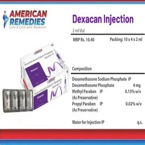Dexamethasone Sodium Phosphate Injection 2 Mg Ml At ₹ 98 Vial In Nagpur