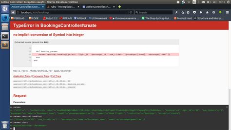 Typeerror Actioncontroller “no Explicit Conversion Of Symbol Into