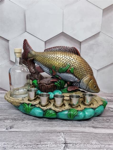 Декоративна підставка карп — ціна 1380 грн у каталозі Сувеніри Купити товари для дому та побуту