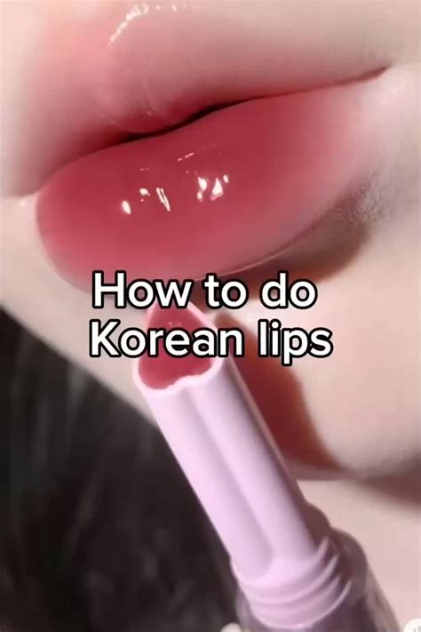 Korean Pink Lip Tutorial Shorts Tips Beauty In Lip Tutorial Pink Lips Natural Pink Lips
