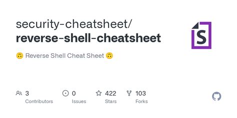 Reverse Shell Cheatsheet README Md At Master Security Cheatsheet