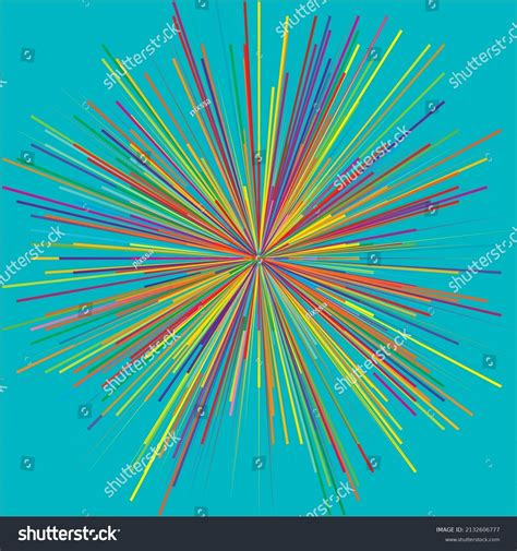 방사형 방사형 동적 광선 빔 라인 스톡 벡터로열티 프리 2132606777 Shutterstock