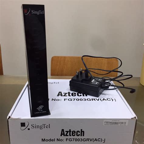 Wireless Router Aztech FG GRV AC Singtel Computers Tech Parts Accessories Networking