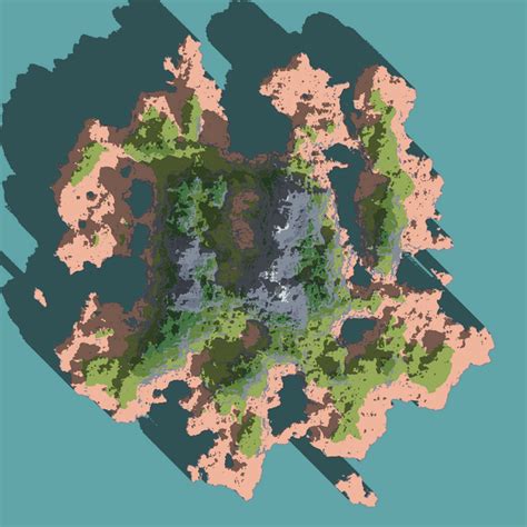 Procedural 2d Islands Rproceduralgeneration