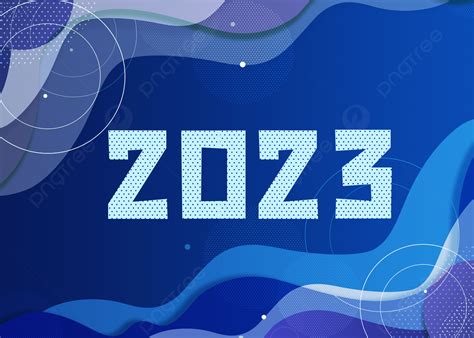 2023 New Year Tile Business Background Gradient 2023 New Year