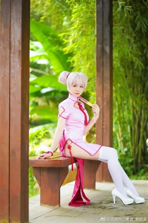Chinese In Beauty 姐妹花君陌与懒猫cos王者荣耀孙尚香小乔