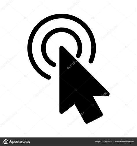 Double Mouse Click White Background Stock Vector By ©get4net 238399256