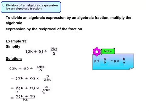 Chapter 2 Factorization And Algebraic Fractions F2pptx