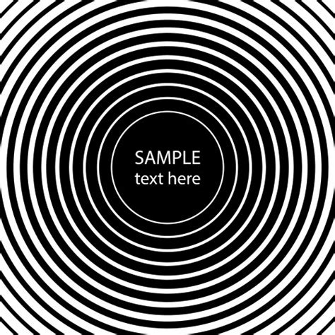 Concentric Circles Pattern Abstract Royalty Free Vector