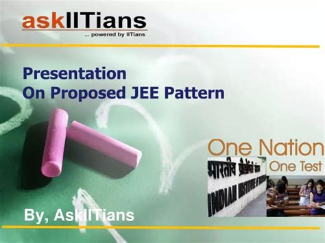Ppt New Jee Pattern Overview And Preparation Tips Askiitians