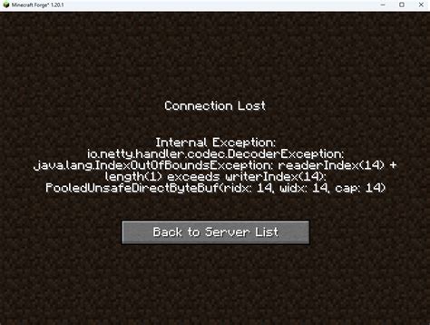 Cant Login To My Custom Modpack Server R Admincraft