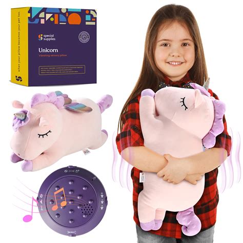 Sensory Vibrating Pillow Unicorn Special Supplies