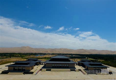 【文博会宣传周】航拍敦煌文博会主会场外景高清组图国内要闻湖南红网新闻频道