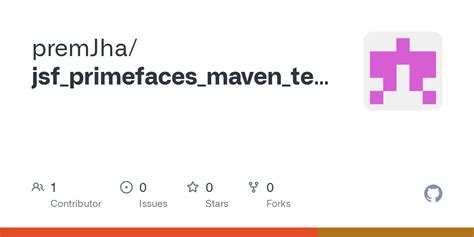 Github Premjhajsfprimefacesmaventemplate