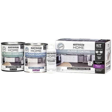 20Pack Of RustOleum 360101 Home Deep Tint Base Interior Floor Coating System Kit Deep Tint