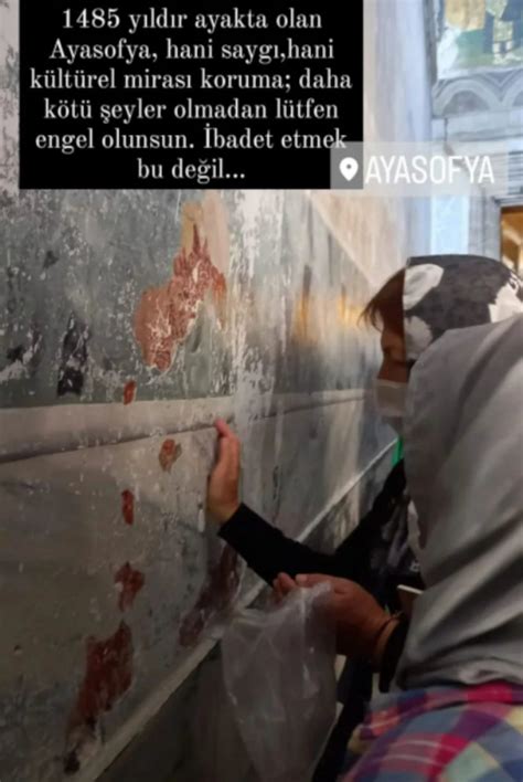 Αγιά Σοφιά Αποτροπιασμός και θλίψη με νέους βανδαλισμούς Ξύνουν τοίχους για να πάρουν