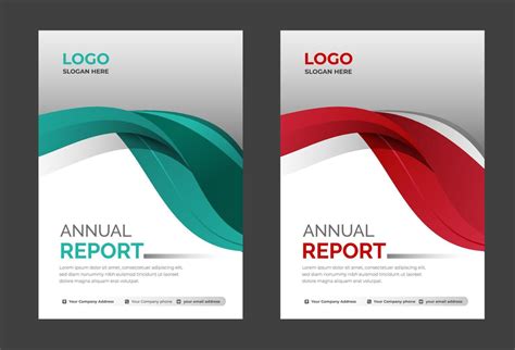 Abstract Annual Report Layout Cover Design Template 13730048 Vector Art At Vecteezy