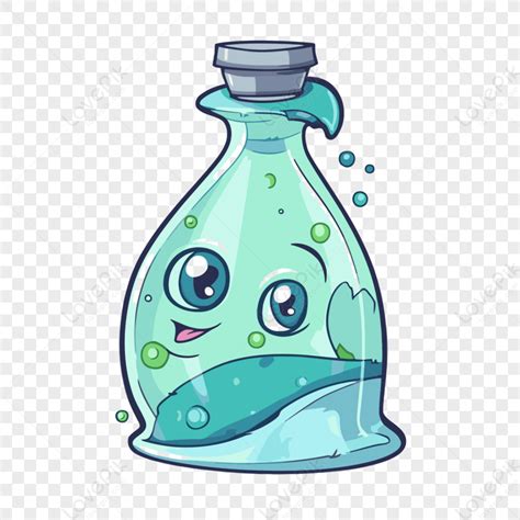 물병 벡터상표클립 아트만화 Png 일러스트 무료 다운로드 Lovepik