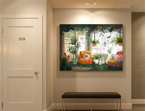 Специално за хотели селекции висококачествени принтове на съвременни български художници