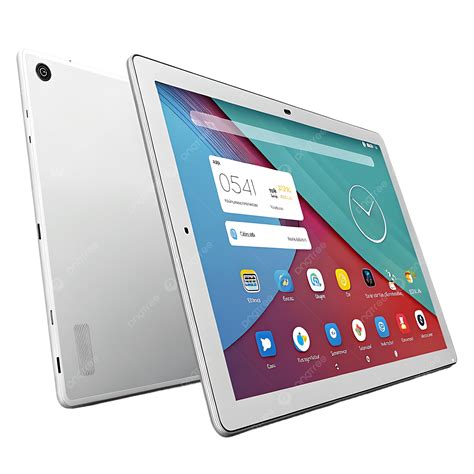 Tablet Modern Dengan Latar Belakang Transparansi 3 Tablet Tablet