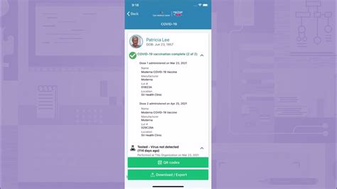 Access Your Vaccination And Testing Credentials In Mychart For Mobile Youtube