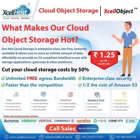 Cloudstorage Objectstorage Datasecurity Digitaltransformation… Xcellhost Cloud Services