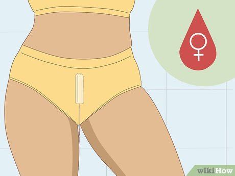 How To Insert A Tampon Without Applicator With Pictures