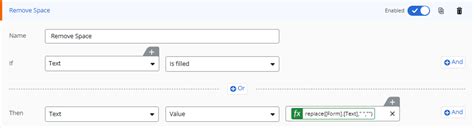 Nintex New Responsive Form Validation Rule No Spaces Allowed Community