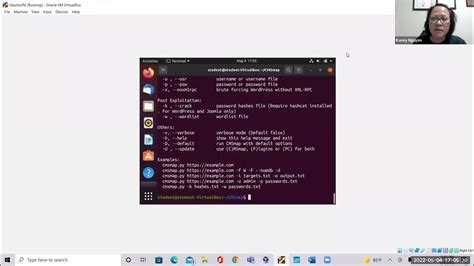 Cis30c Lab 11 Cmsmap And Sql Injection In Python Youtube