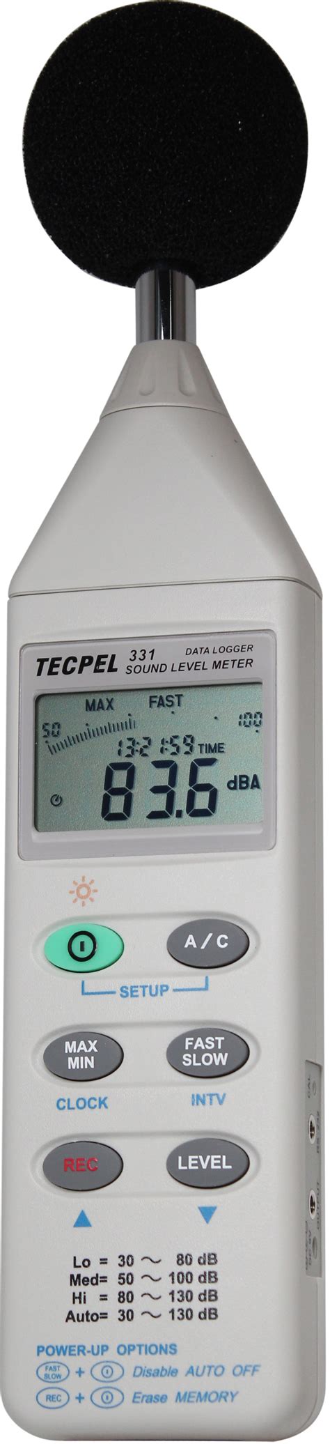 Sound Level Data Logger Dsl Tecpel DB Meter Noise Recorder TECPELTest And Measurement