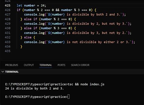 Typescript Program That Takes A Number As Input And Prints Whether Its