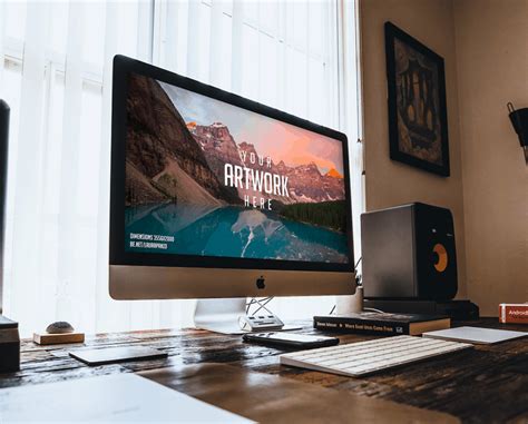 35 Desktop Computer Mockup Templates Design Shack