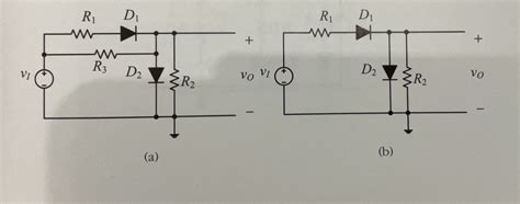 solved using the ideal diode model find the output voltage
