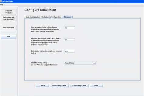 Cloud Configuration Screen Download Scientific Diagram
